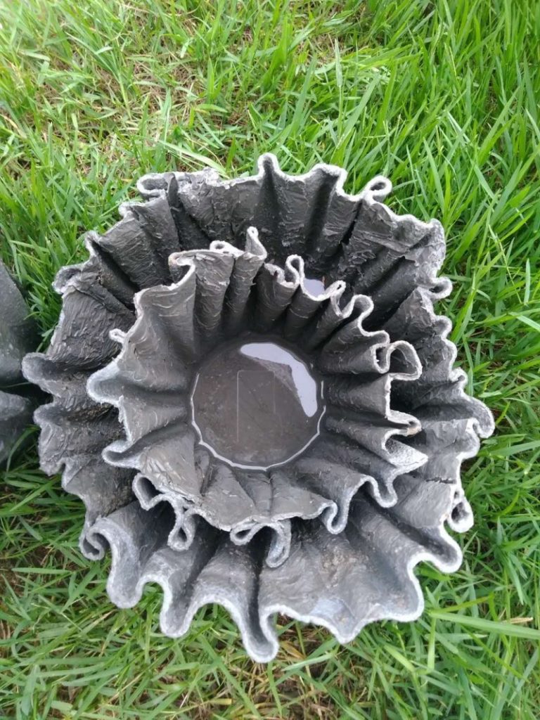 Towel cement pot, designed by yourself | Kude Towel